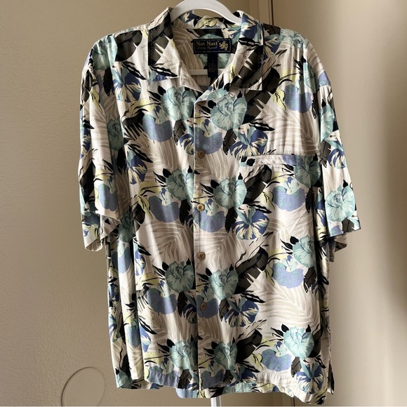 Nat Nast | Shirts | Vintage Nat Nast Limited Edition Floral Print ...